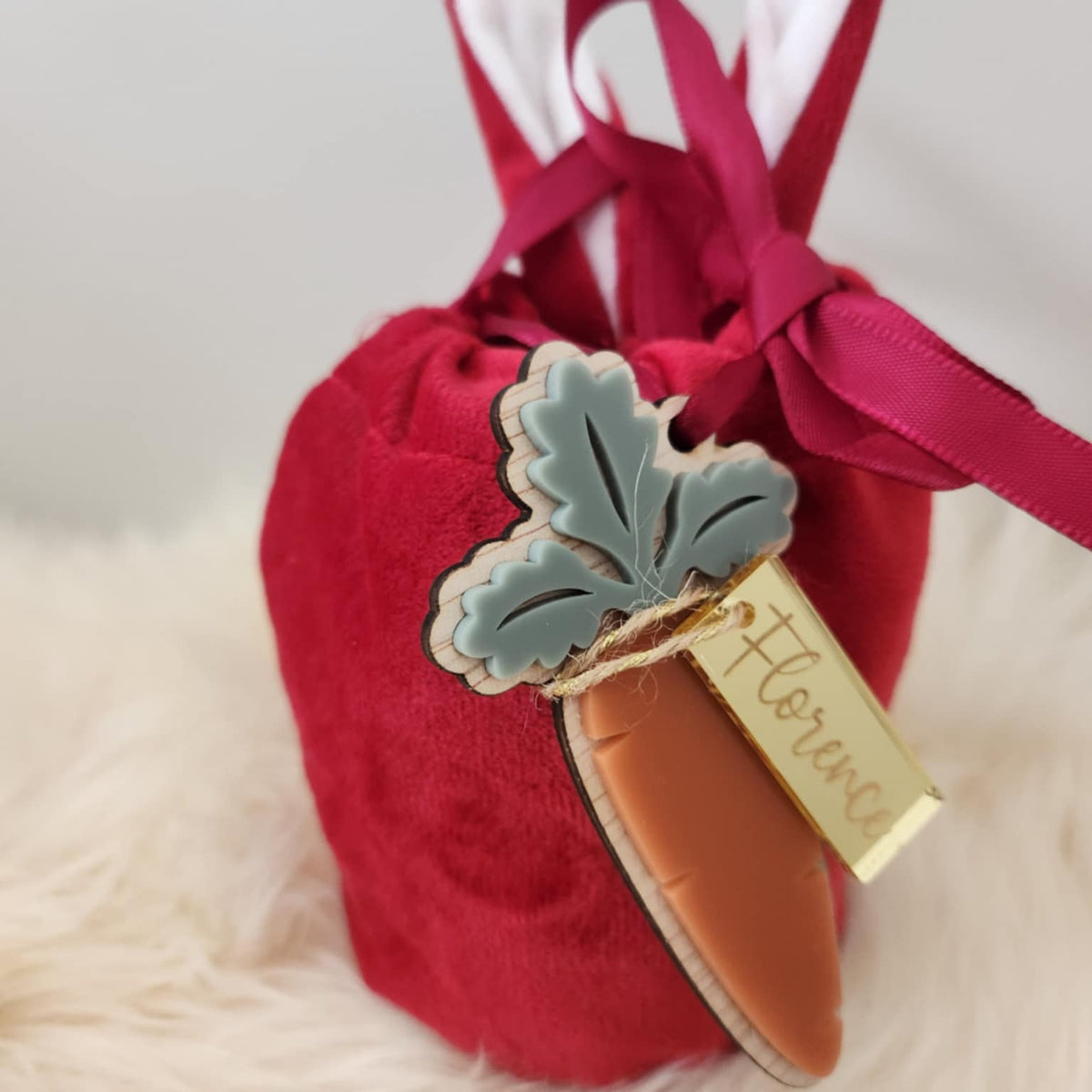 Personalised Carrot Name Tags – Mostly A Mum